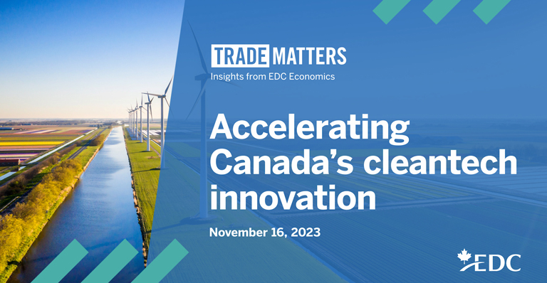 Accelerating Canada’s cleantech innovation | EDC