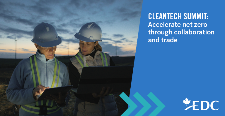 Support and funding for scaling Canadian cleantech | EDC