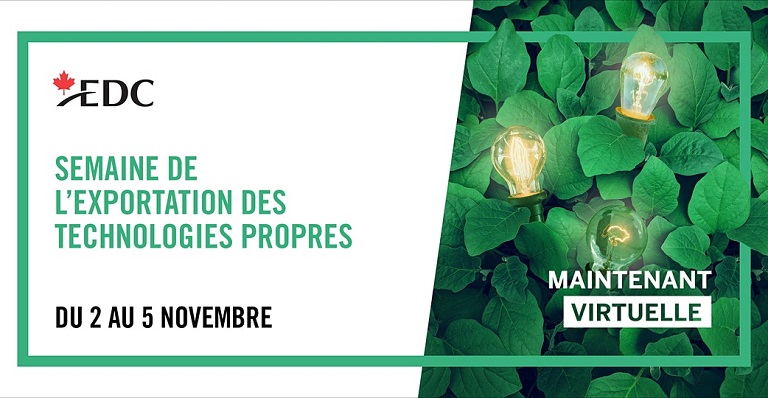 Semaine de l’exportation des technologies propres : aider les ...