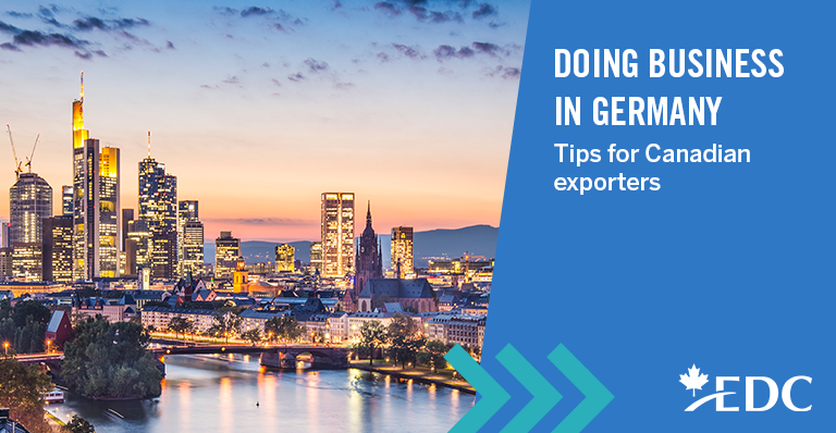 Exporting to Germany: Tips for Canadian exporters | EDC