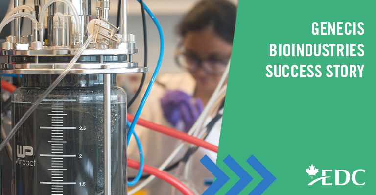 Genecis Bioindustries Success story | EDC