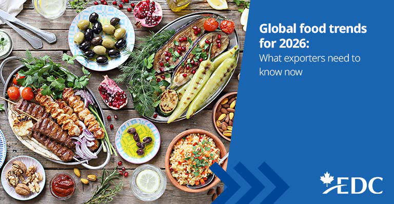 Global food trends for 2026: What exporters need to know | EDC