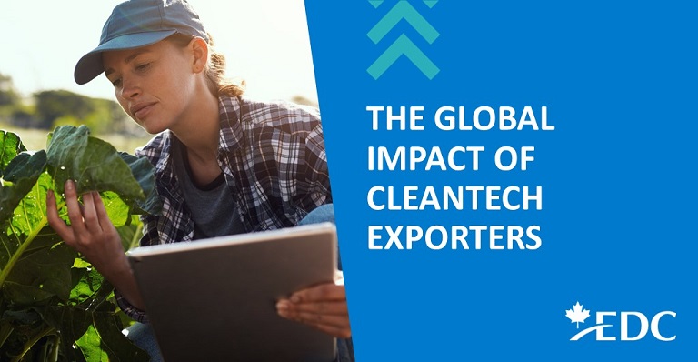 The global impact of Cleantech exporters | EDC
