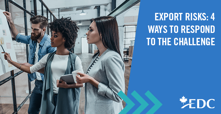 Export risks: 4 ways to respond to the challenge | EDC