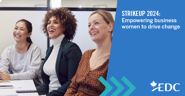 StrikeUP 2024: Empowering business women to drive change | EDC