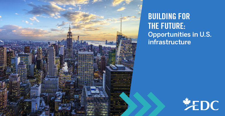 U.S. infrastructure opportunities for Canadian firms | EDC