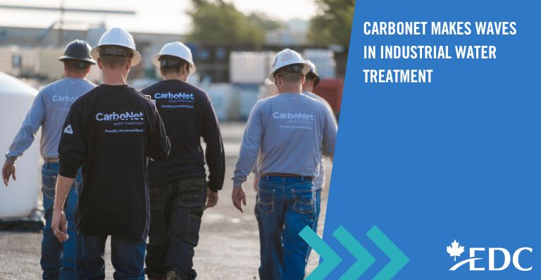 Industrial water treatment by CarboNet goes global | EDC